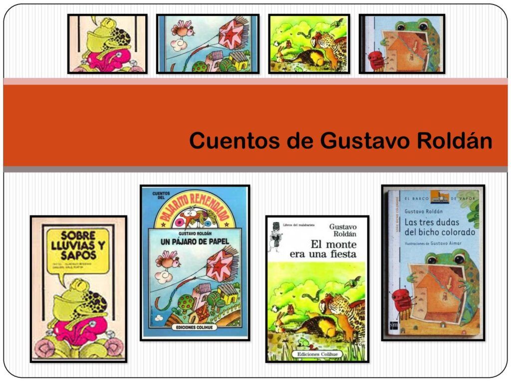 BIOGRAFíA DEL AUTOR GUSTAVO ROLDÁN, Y SUS OBRAS